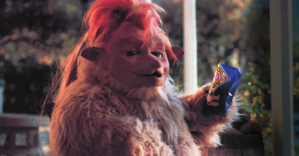 Smiths Chips Had a Horrifying Alien Mascot that Even Makes Grimace Look ...